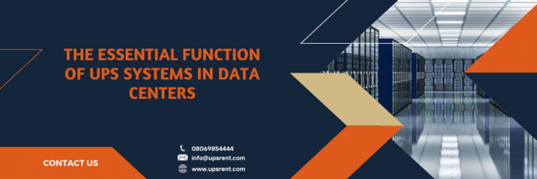 The Essential Function of UPS Systems in Data Centers